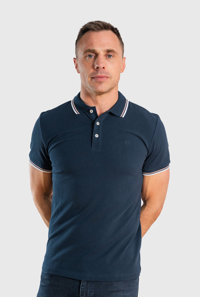 XV Kings Woodville Polo - DEEP OCEAN – Richie Whelan's Menswear